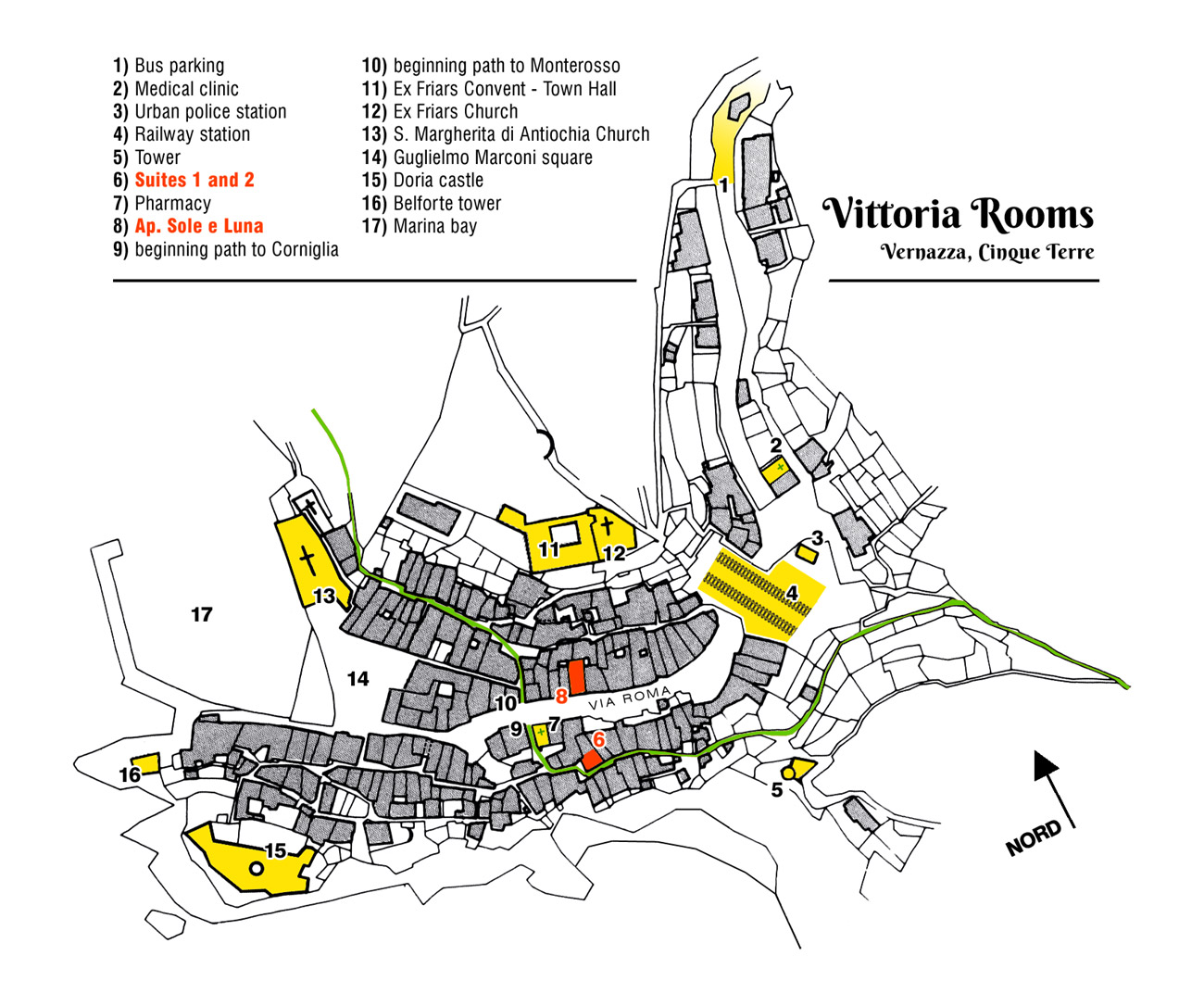 Tourist in Vernazza - Vittoria Rooms 5 Terre